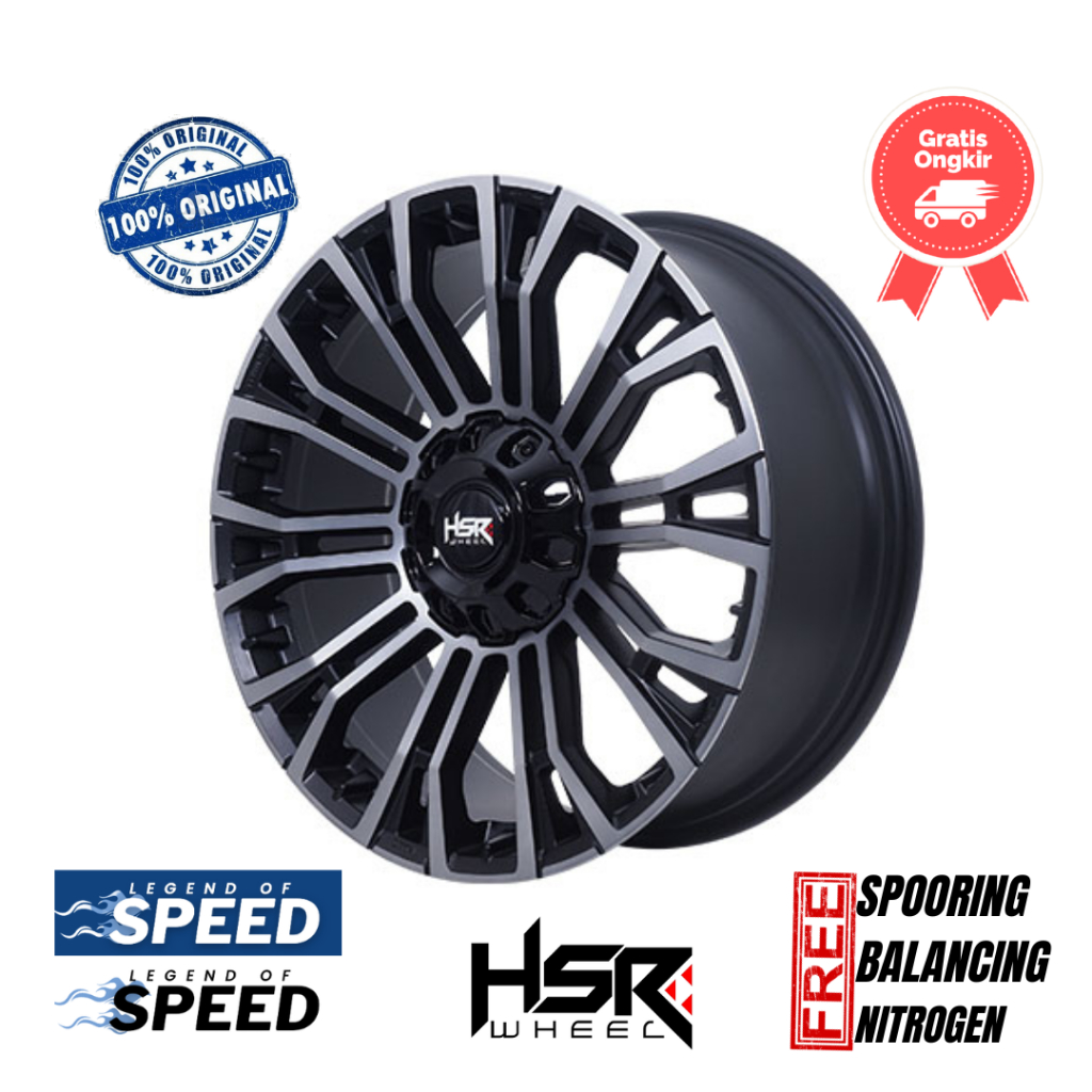 Jual Velg HSR Ring 20 MYTH02 ( CX-5,Lexus,Zenix, Xpander, Rubicon, HRV ...
