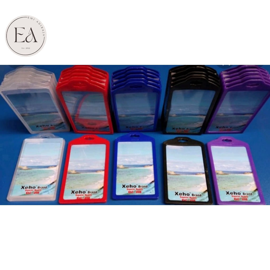 Jual Frame / Casing ID Card / Name Tag holder PLASTIK XEHO (2 Sisi ...