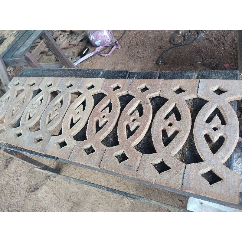 Jual Ram Angin² Kayu Ulin Tinggi 30cm | Shopee Indonesia