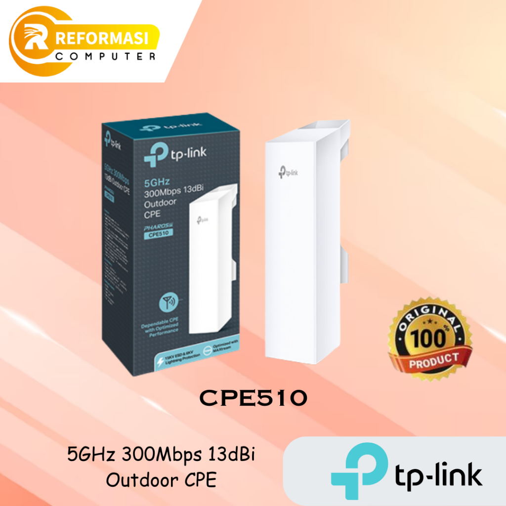 Jual TP-Link CPE510 5GHz 300Mbps 13dBi Outdoor CPE | Shopee Indonesia