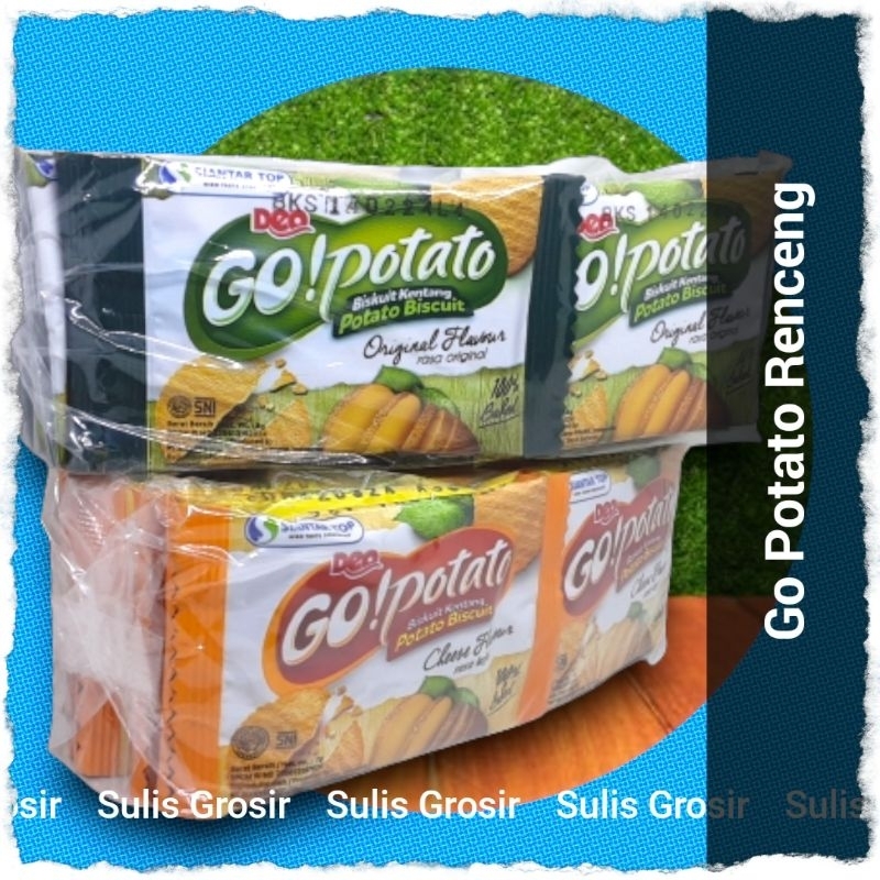 Jual Go Potato Renceng Biskuit Kentang | Shopee Indonesia