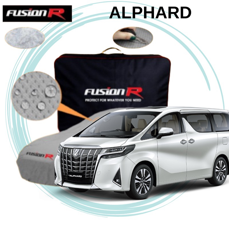 Jual Cover Sarung Mobil ALPHARD Fusion R 4 Layer Multi Waterproof ...