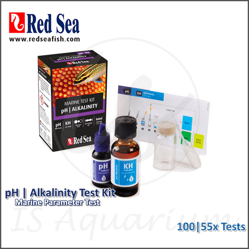 Jual Red Sea PH Alkalinity Marine Test Kit Pengukur Parameter Air Laut ...