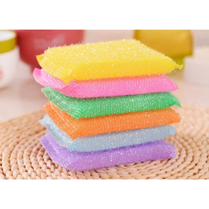 Jual Spon Cuci Piring Warna Warni, Sponge Sabut Busa Cuci Piring ...