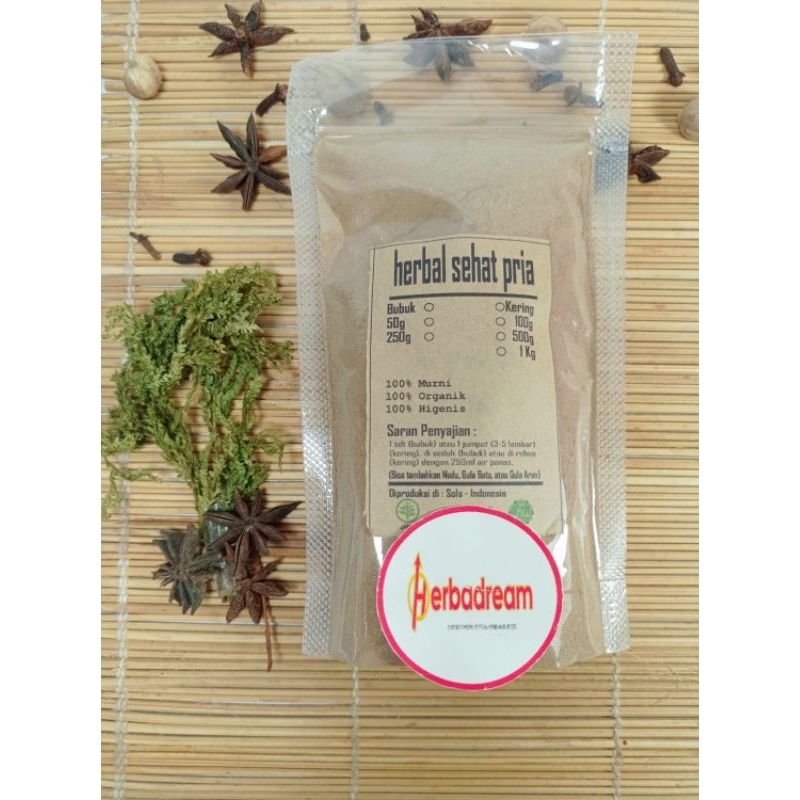 Jual 50 GRAM HERBAL SEHAT PRIA | Shopee Indonesia