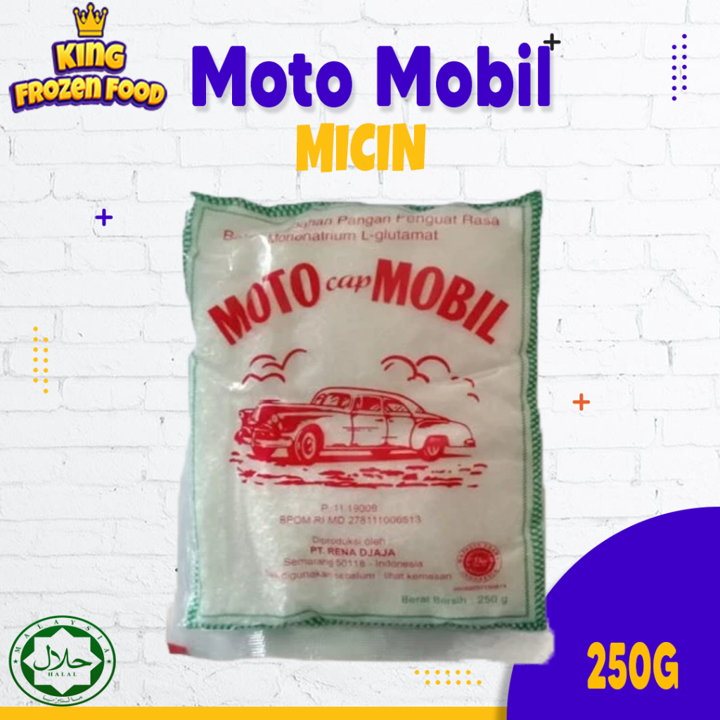 Jual MICIN MOTO CAP MOBIL KEMASAN 250GRAM | Shopee Indonesia
