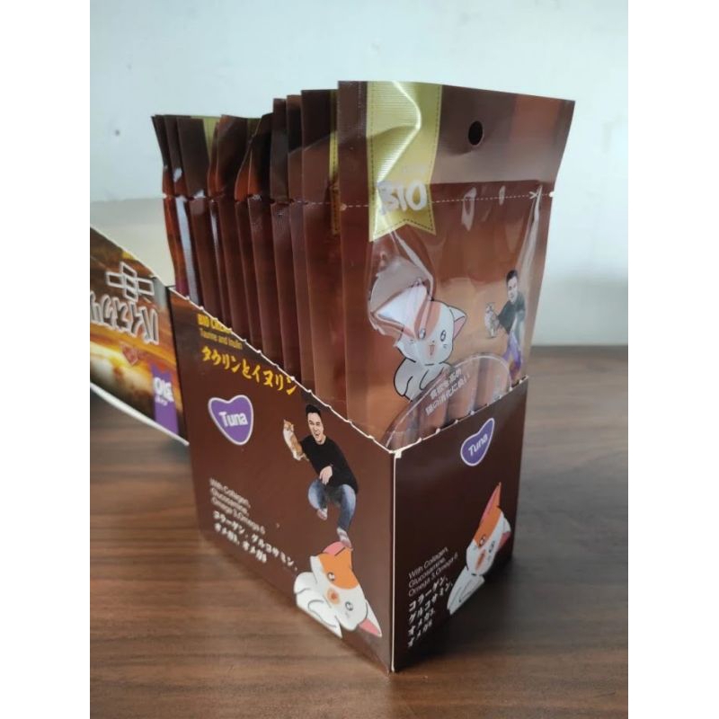 Jual BIO Creamy Treat Liquid Taurine 1 Pack Isi 4 X 15gr | Shopee Indonesia