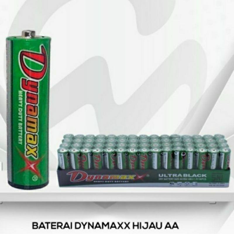 Jual Baterai A2 AA Dynamax Heavy Duty Battery 60 Pcs | Shopee Indonesia