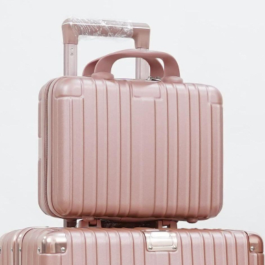 Jual 031 KOPER 12 INCH Beauty case - Make up suitcase - PC ABS ...