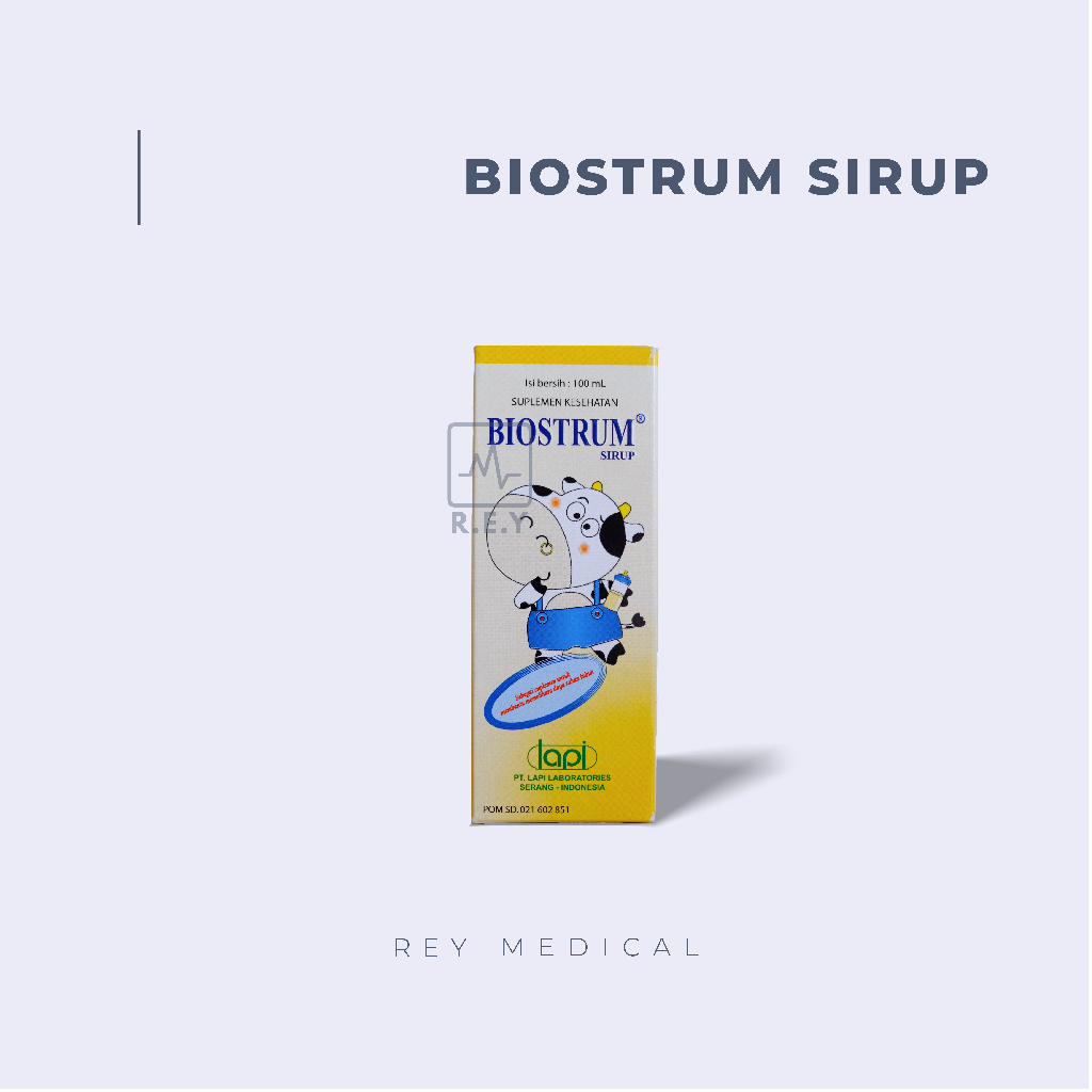 Jual Biostrum Sirup 100 ml | Shopee Indonesia