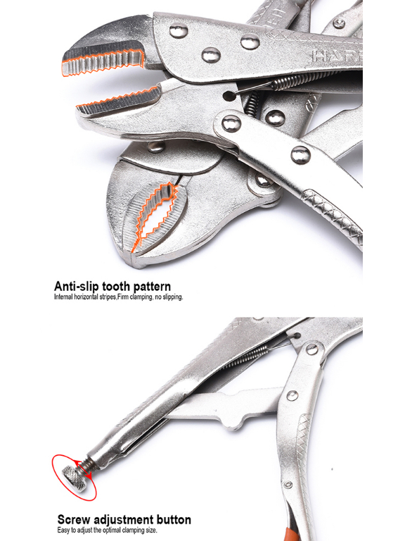 Jual Straight Jaw Lock-Grip Plier 7" / Tang Jepit Buaya Lurus 7 inch ...