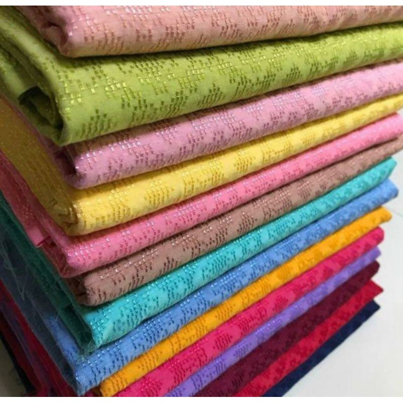 Jual KAIN DOBBY DOBI DOBY POLOS (cuci gudang) | Shopee Indonesia