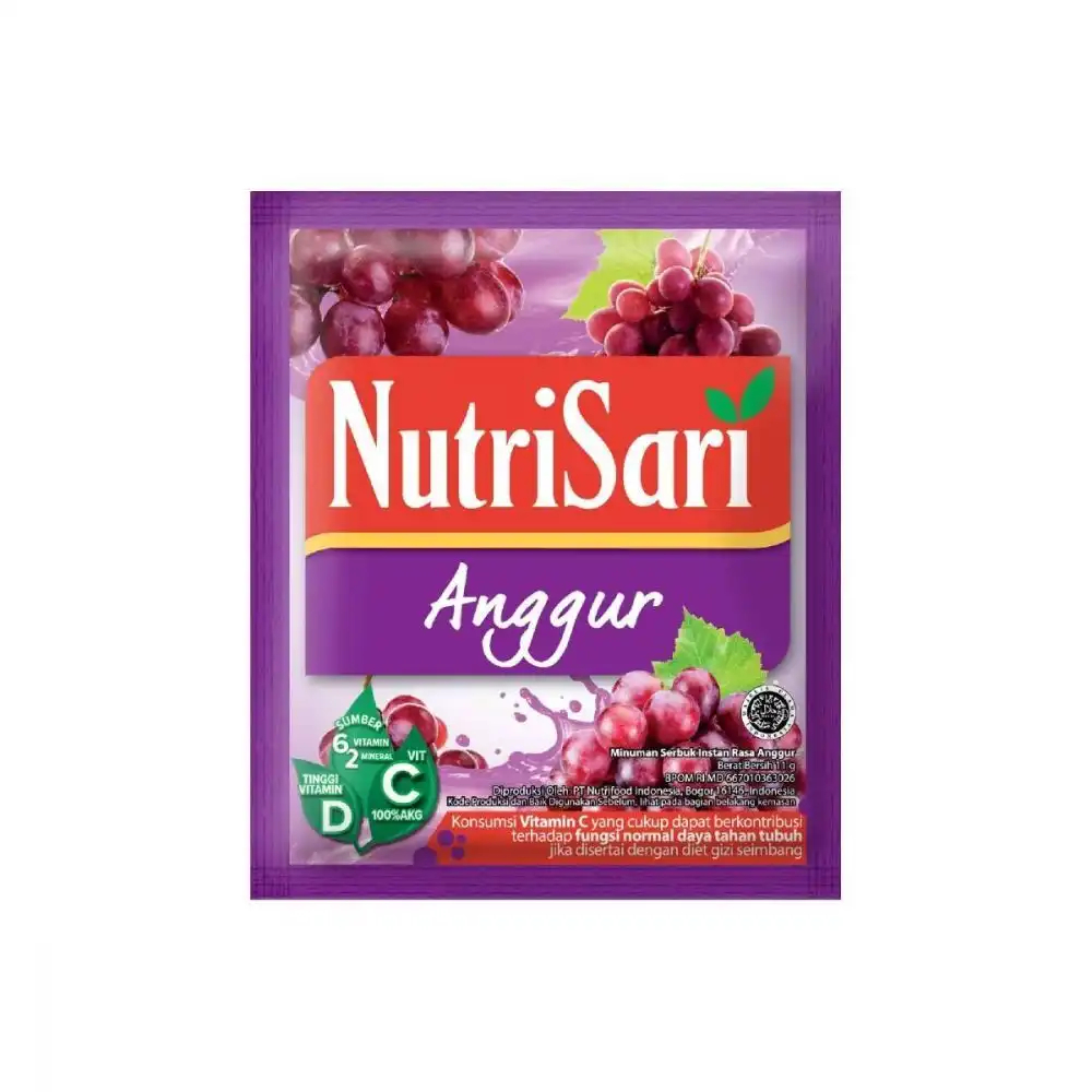 Jual NutriSari Renceng 10 sachet x 11 gram (Florida, Amerika, Jeruk ...
