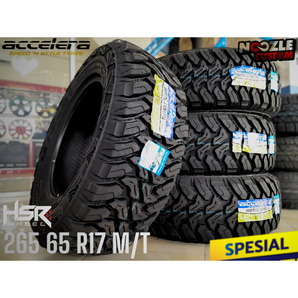 Jual BAN MOBIL LUAR 265 65 R17 OFFROAD MEREK ACCELERA BAN TUBLES RING ...