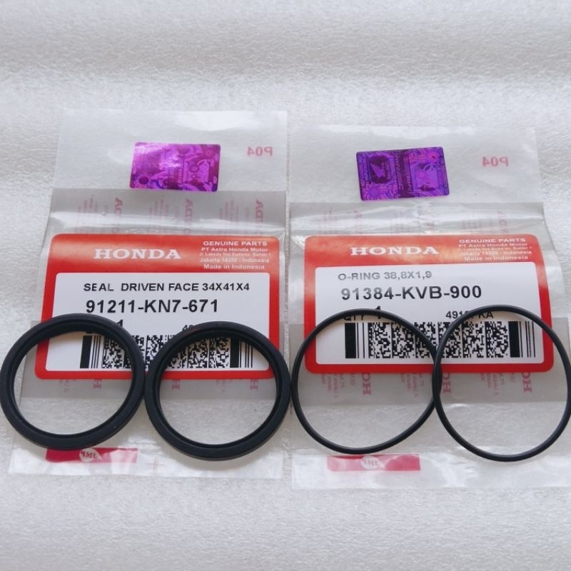 Jual Seal sil pully puli cvt beat fi vario 110 125 150 genio scoopy pcx adv 150 asli ori ...