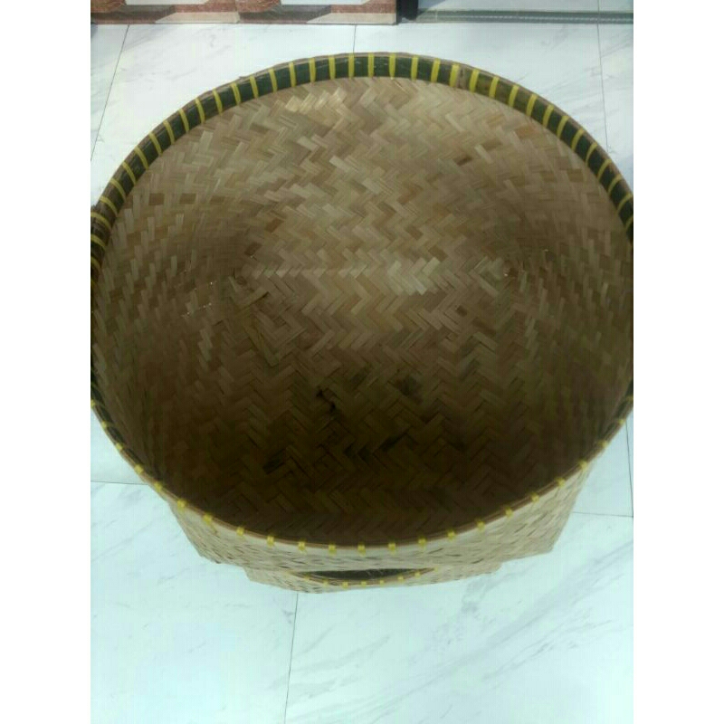 Jual Keranjang Nasi Bambu Diameter 55 cm Dingkul Daging Bambu Tompo ...