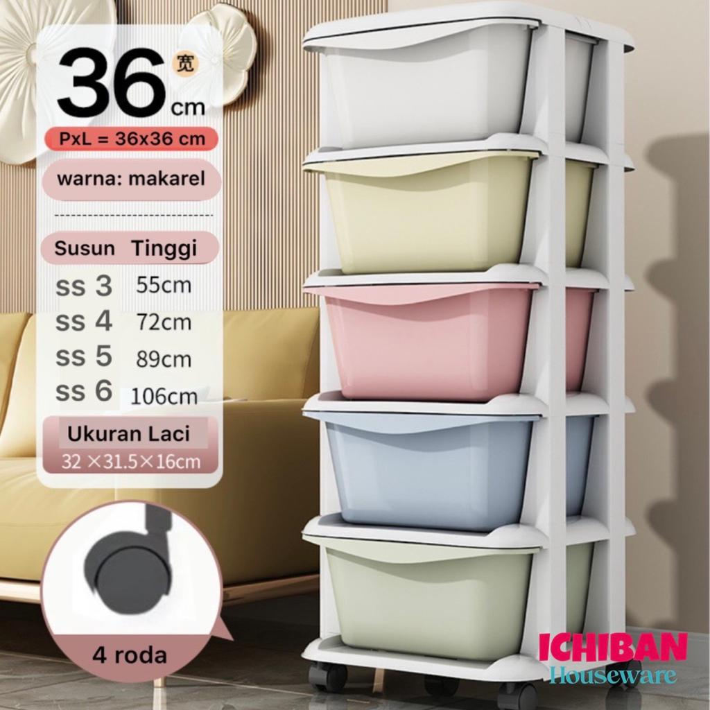 Jual Laci Kotak Susun + Roda Makarel / Laci Baju Susun / Laci Plastik ...