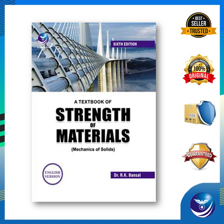 Jual A textbook of Strength Of Materials (Mechanics Of Solids) | Shopee ...