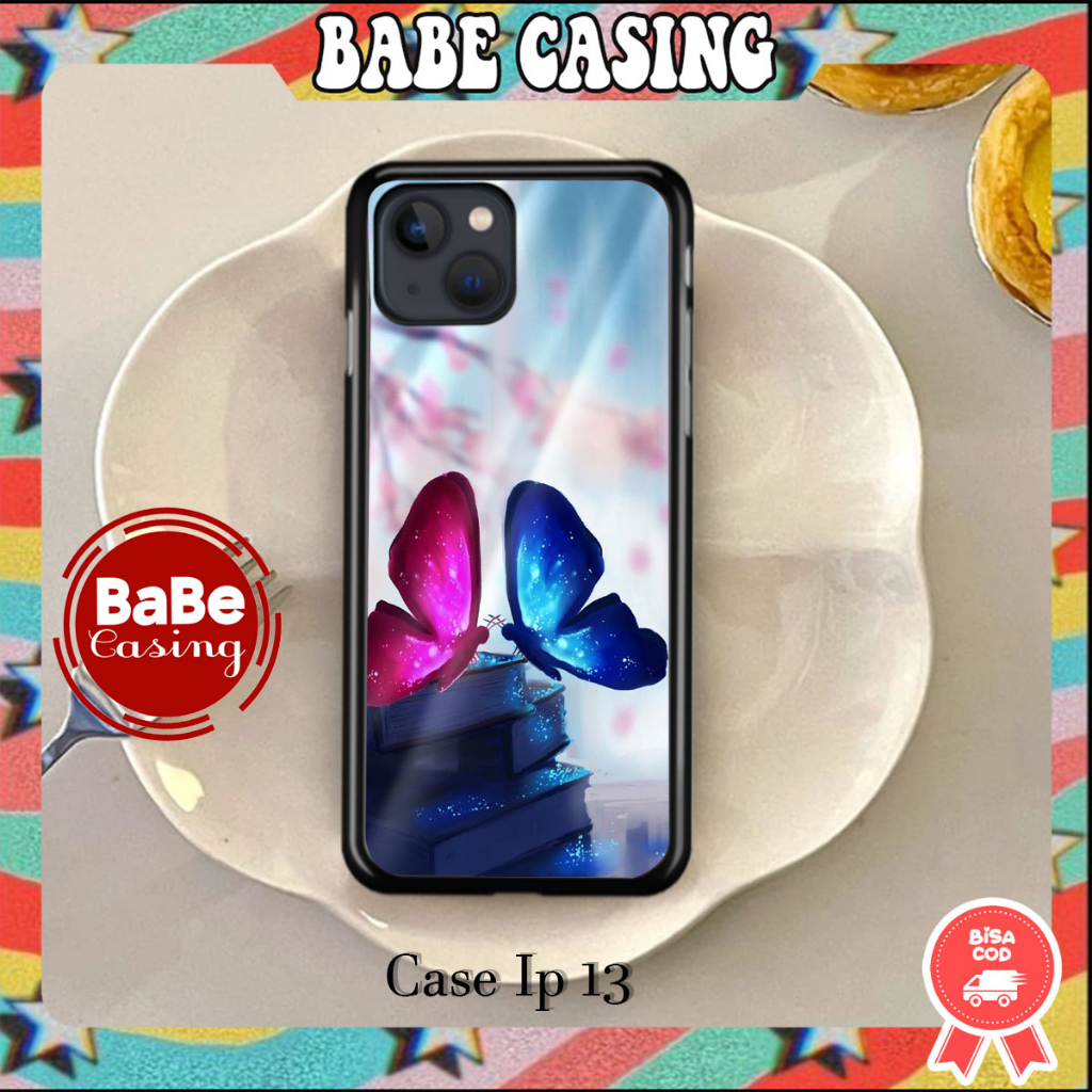 Jual Case Hp IP 13 Casing Motif KUPU Casing Baru Hardcase Softcase ...