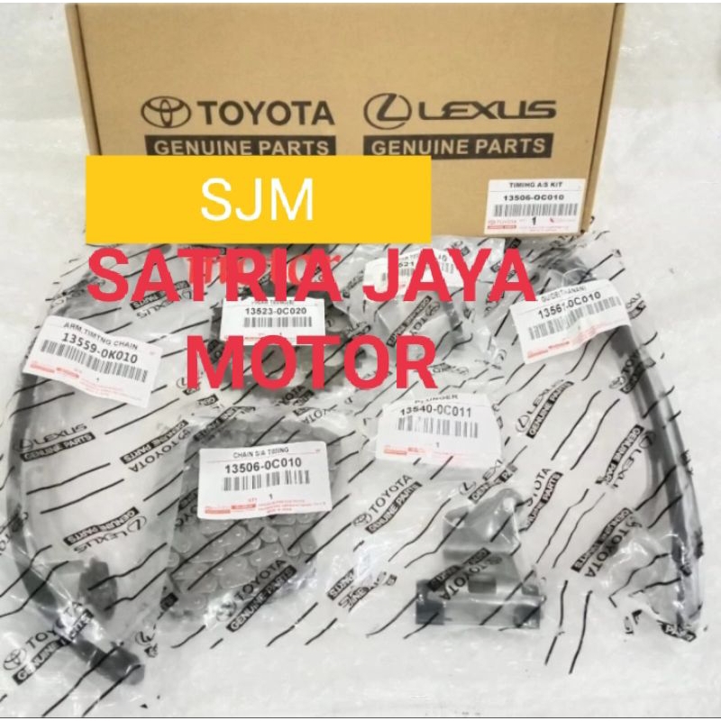 Jual TIMING CHAIN SET RANTAI KETENG SET TOYOTA INNOVA INOVA BENSIN ...