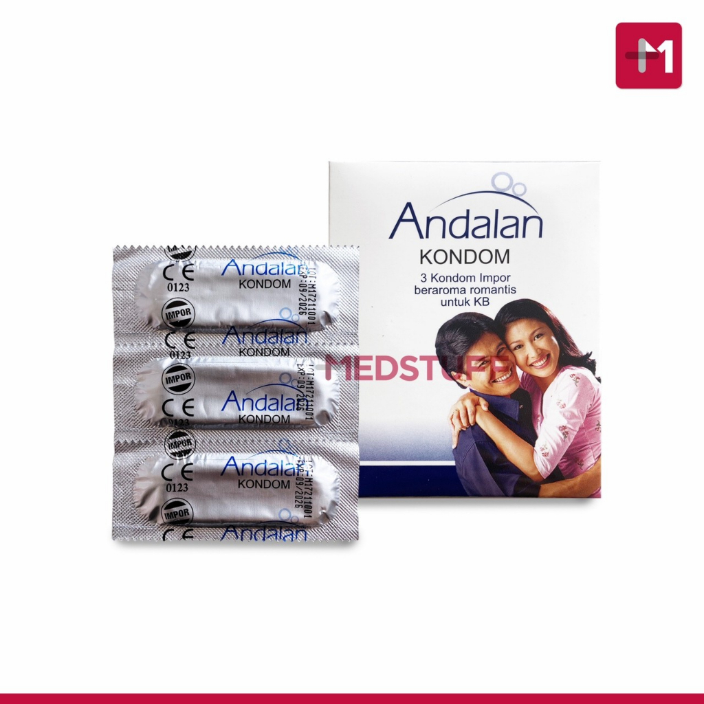Jual Kondom Andalan isi 3pcs Alat Kontrasepsi | Shopee Indonesia