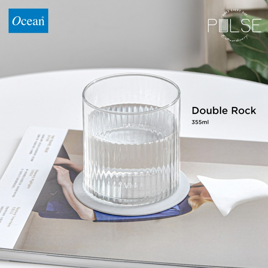 Jual Ocean Pulse Rock 235ml 6pcs / Gelas Air Minum | Shopee Indonesia
