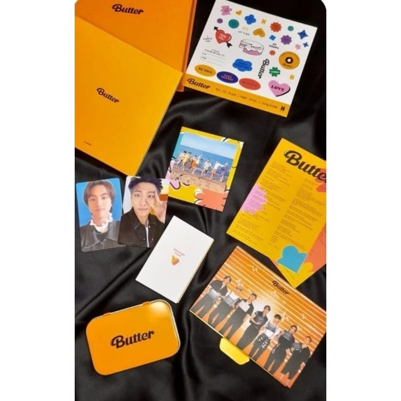 Jual BTS Butter Album Ver. Cream Unsealed Fullset | Shopee Indonesia