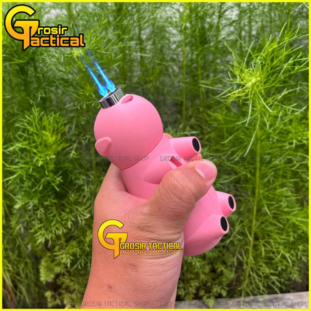 Jual Korek Api Gas Model BABI /Korek Api Unik/Korek Api Lucu | Shopee ...