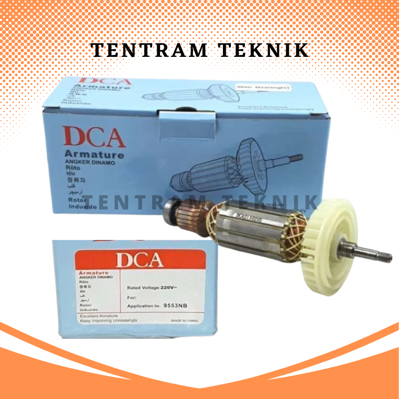 Jual Armature Disc Grinda 9553NB DCA / Angker Mesin Gerinda Makita ...