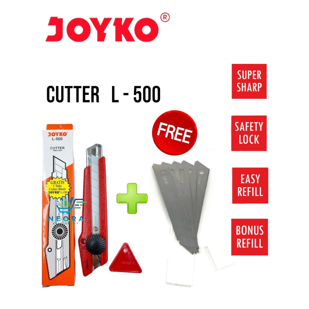 Jual Joyko Paper Cutter L 500 [Free 1 Tube Refill L-150] | Shopee Indonesia