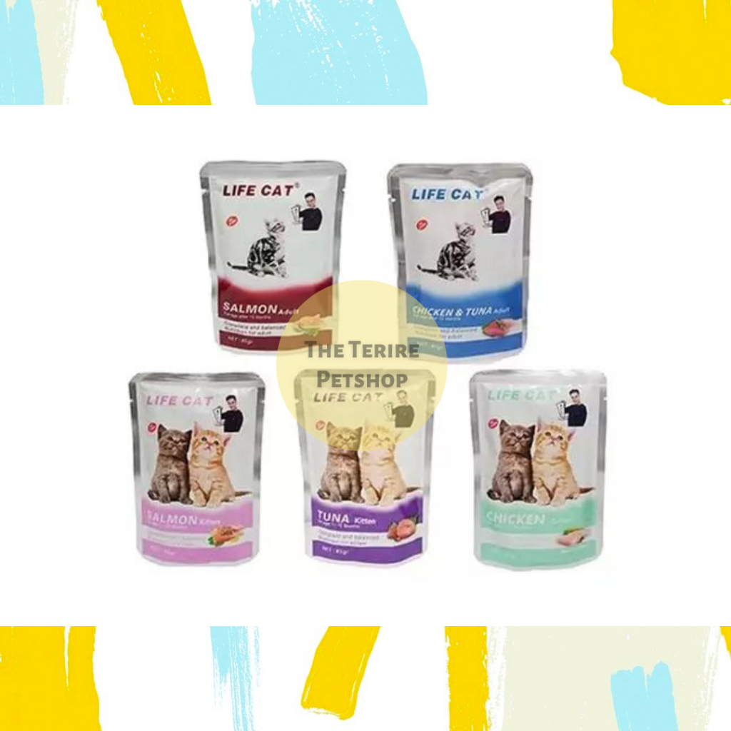 Jual Life Cat Sachet 85gr | Shopee Indonesia