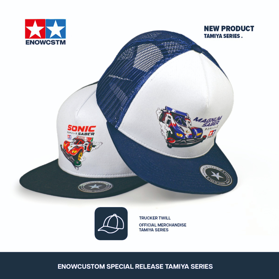 Jual Enow - TOPI TRUCKERHAT Tamiya Sonic Magnum Saber Keren | Shopee ...