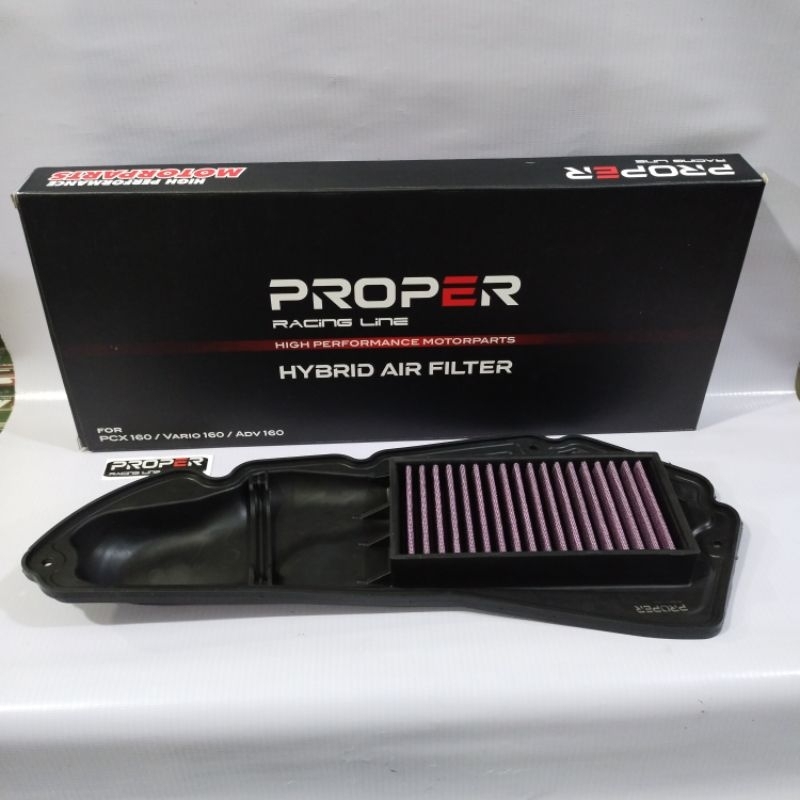 Jual FILTER UDARA PROPER RACING LINE HYBRID PCX 160 ADV 160 VARIO 160 ...