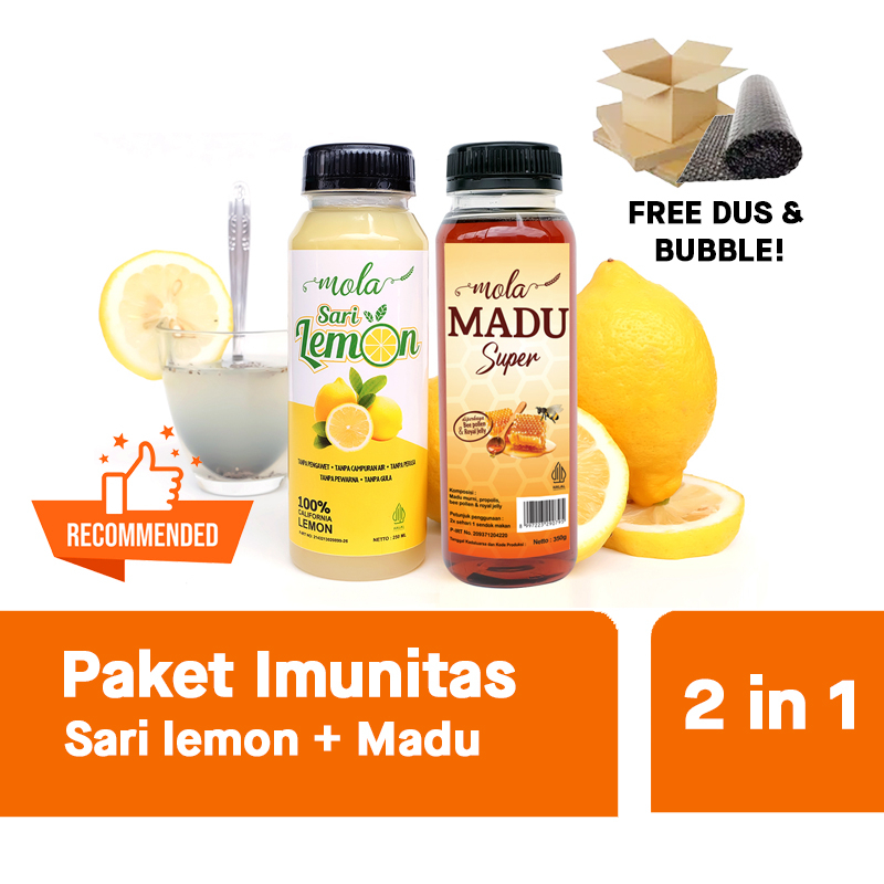 Jual Paket Imunitas 2 in 1 Madu + Sari Lemon | Shopee Indonesia