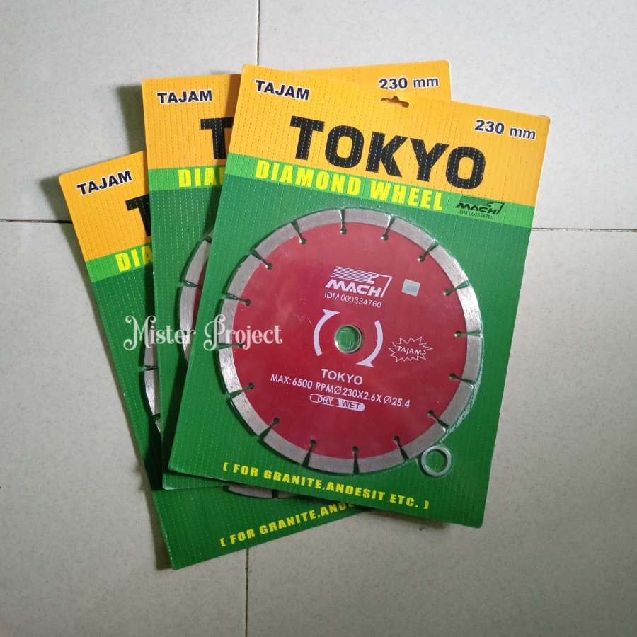 Jual Tokyo Diamond Wheel 9 Inch Pisau Potong Keramik & Granit | Shopee ...