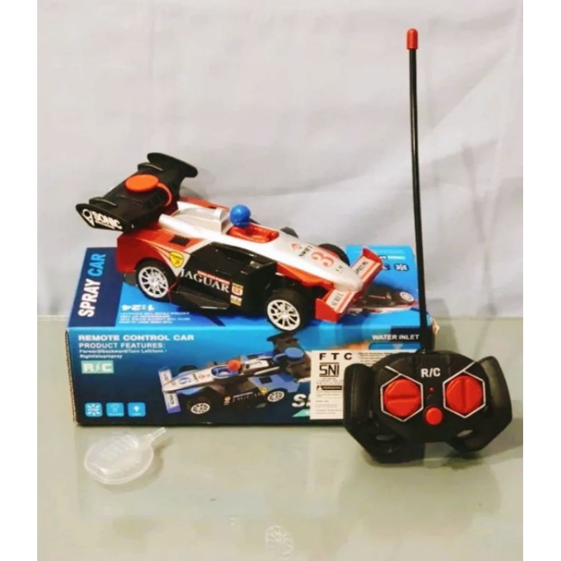 Jual Mainan Anak Mobil RC JAGUAR ASAP SPRAY CAR High Speed 1:24 5A485 ...