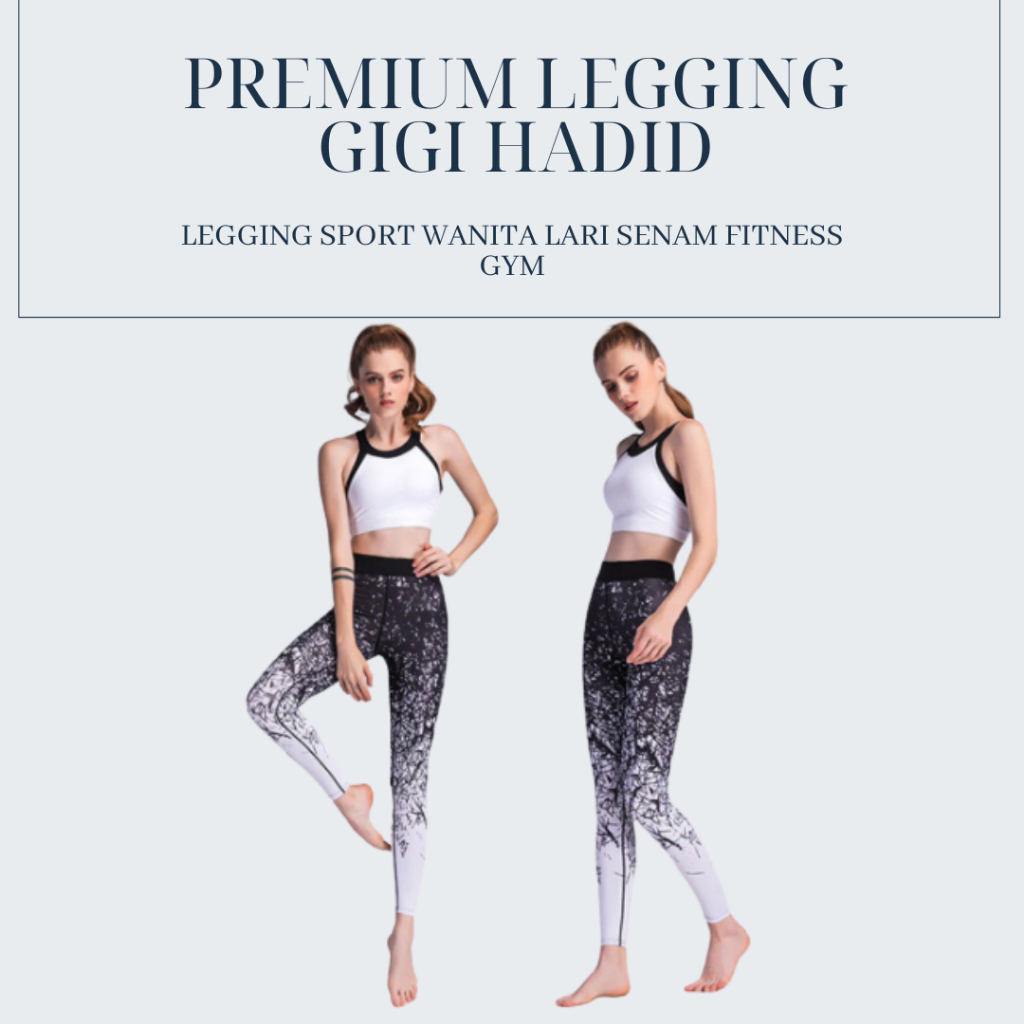 Jual Oppa Style Shop LEGGING GIGI HADID SPORT WANITA LARI SENAM FITNESS ...