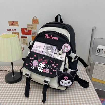 Jual Ransel Sekolah Sanrio / Tas Melody / Tas Sekolah Kuromi Melody ...
