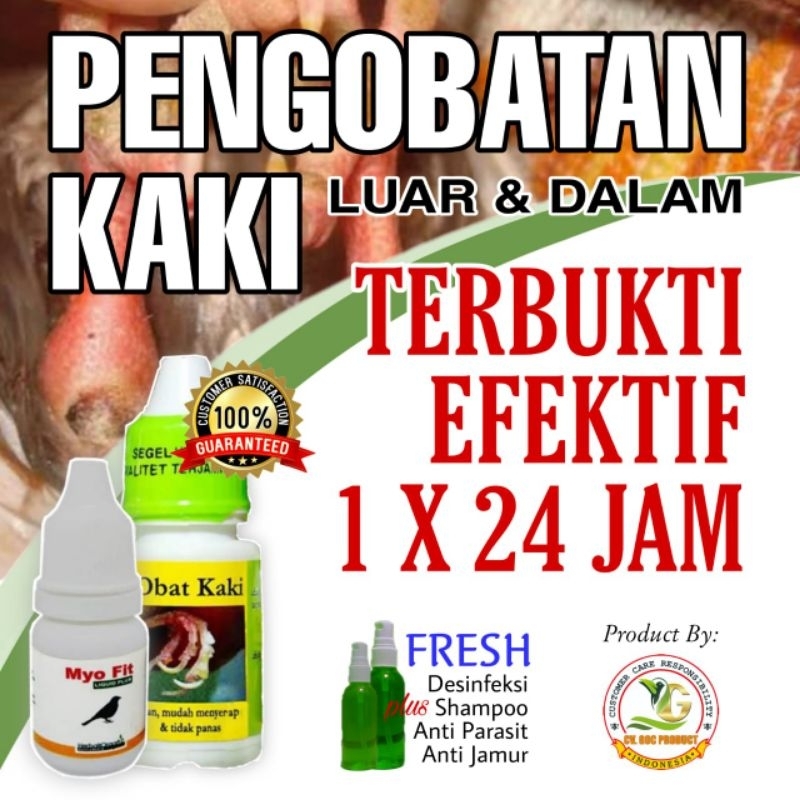 Jual Solusi pengobatan kaki burung. Myo fit dan Obat kaki GOC | Shopee ...