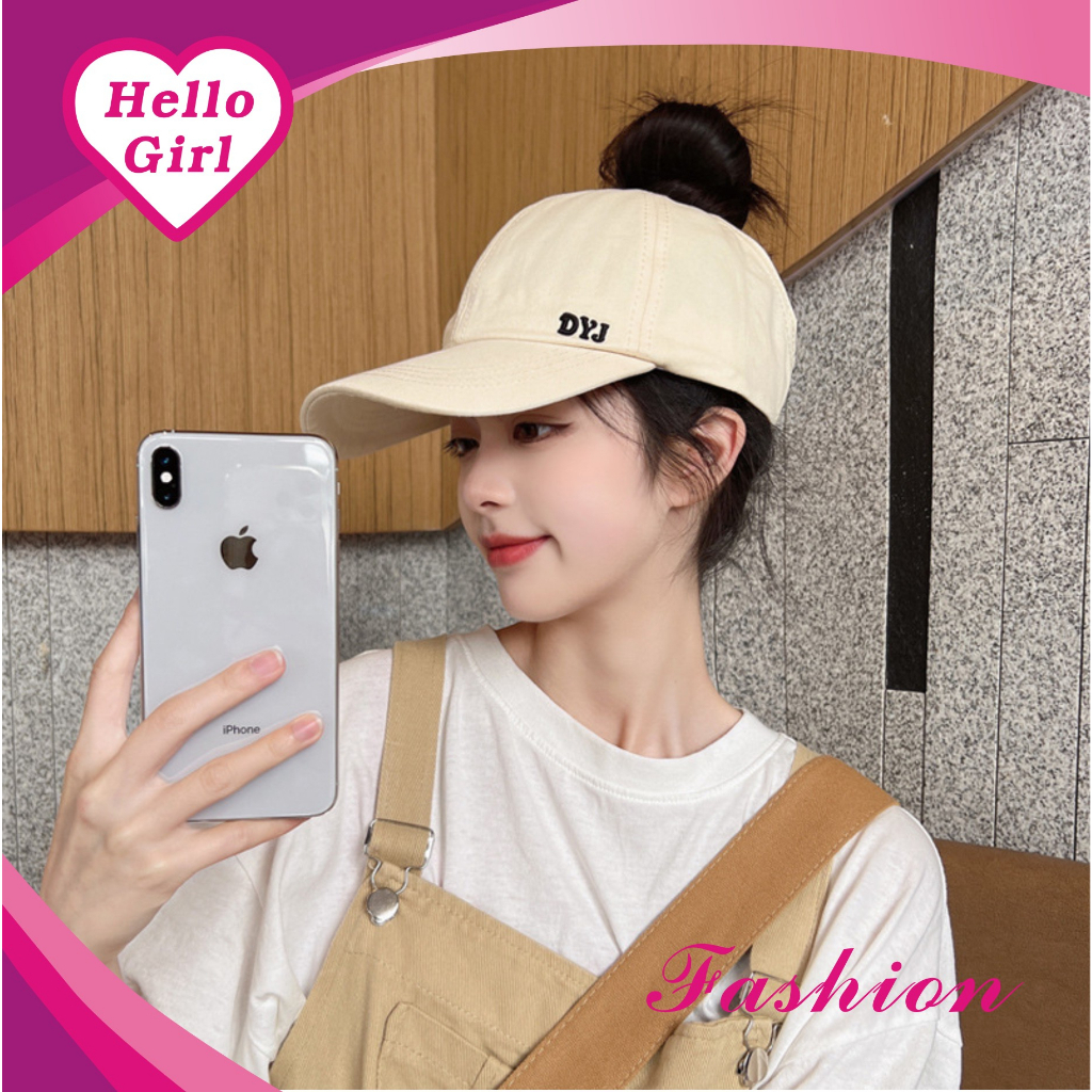 Jual (Hello Girl)MZ43 Topi BaseBall Wanita Style Korea /Topi Pelindung ...