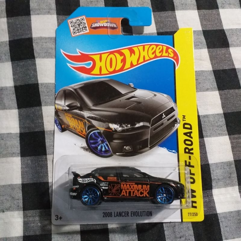 Jual hot wheels lancer evolution maximum attack | Shopee Indonesia