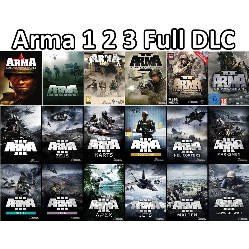 Jual ARMA 1 2 dan 3 Paket Lengkap SEMUA SERI untuk PC Laptop | Shopee ...