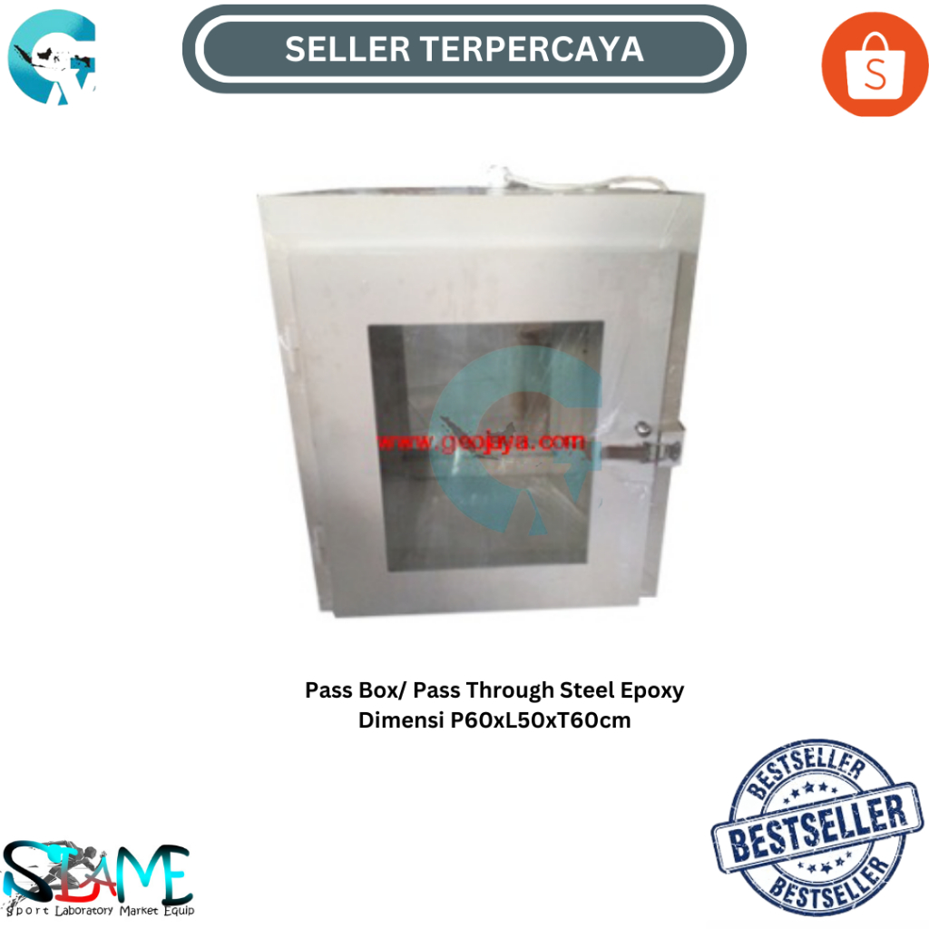 Jual Pass Box/ Pass Through Steel Epoxy Dimensi P60xL50xT60cm | Shopee ...