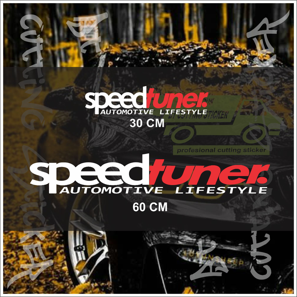 Jual stiker speedtuner stiker mobil stiker speed tuner sticker mobil ...