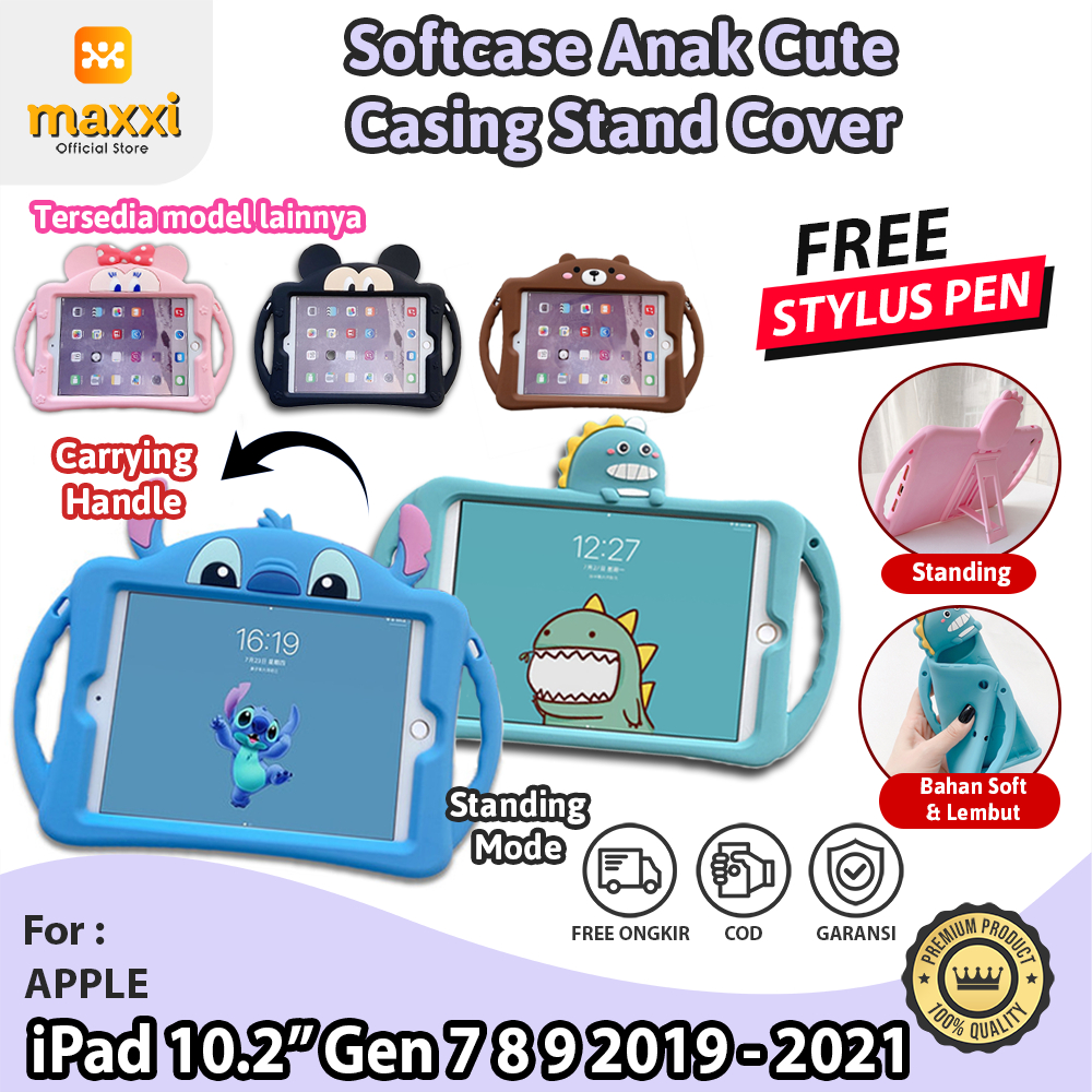 Jual iPad Gen Generasi 7 8 9 10.2 inch 2019 2020 2021 Softcase ...
