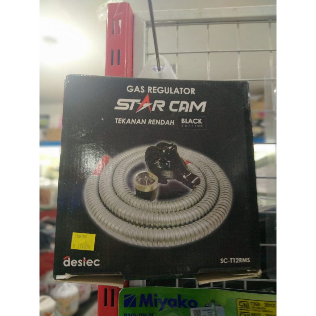 Jual Paket selang regulator gas LPG Starcam SC-23MSS Starcam Destec ...