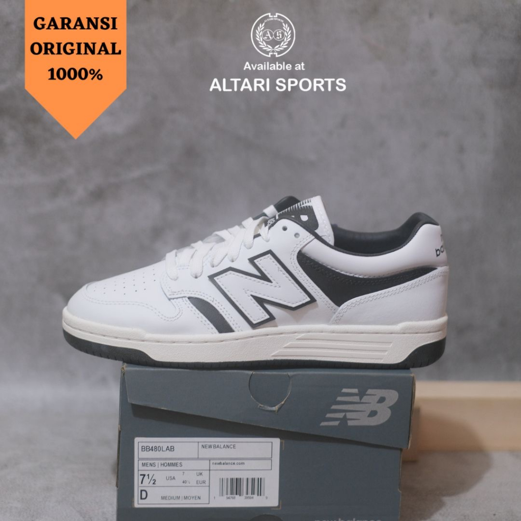 Jual SEPATU CASUAL SNEAKERS NB BB480LAB ORIGINAL ASLI BNIB | Shopee ...