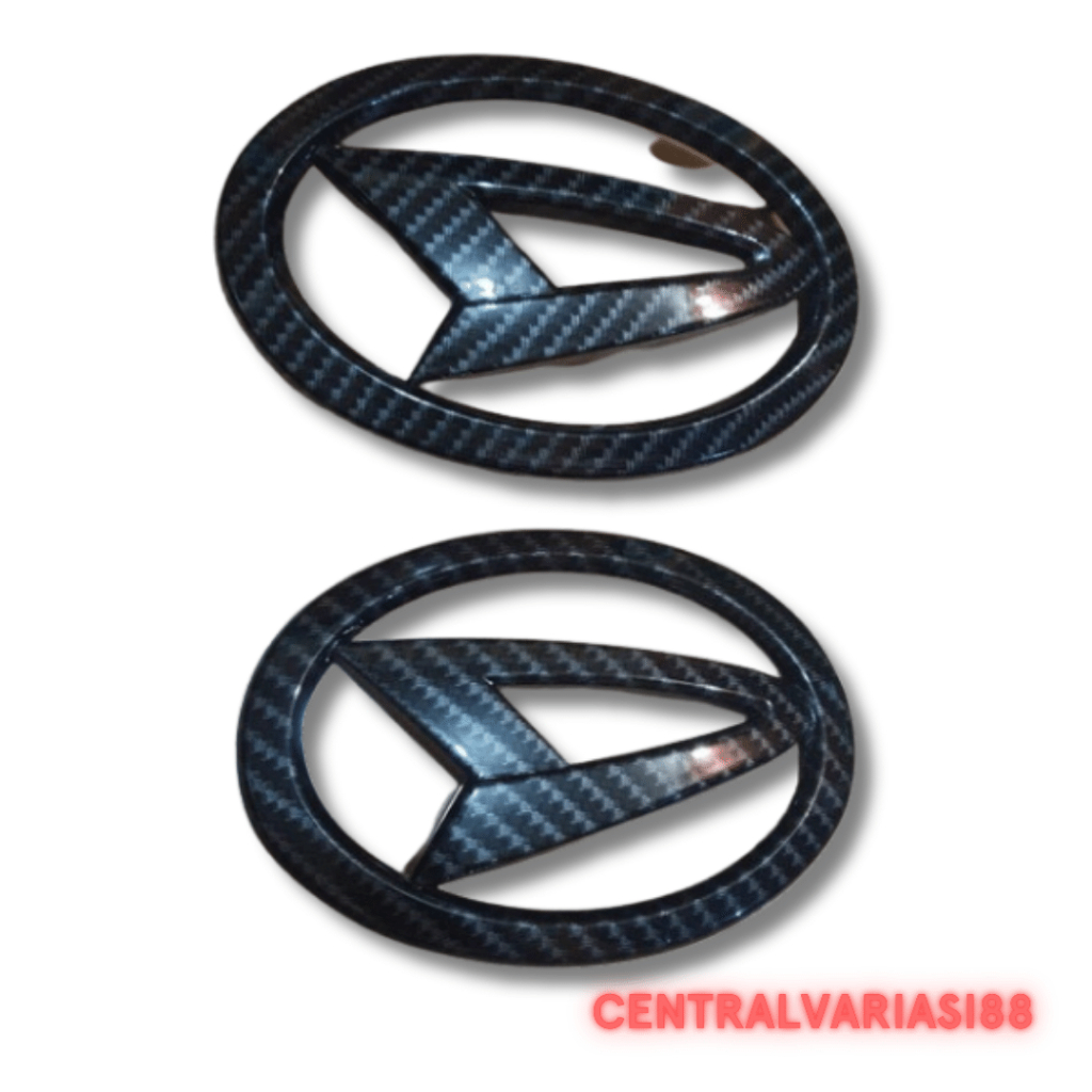 Jual EMBLEM LOGO LAMBANG DAIHATSU TERIOS 2018-2022 SET CARBON | Shopee ...