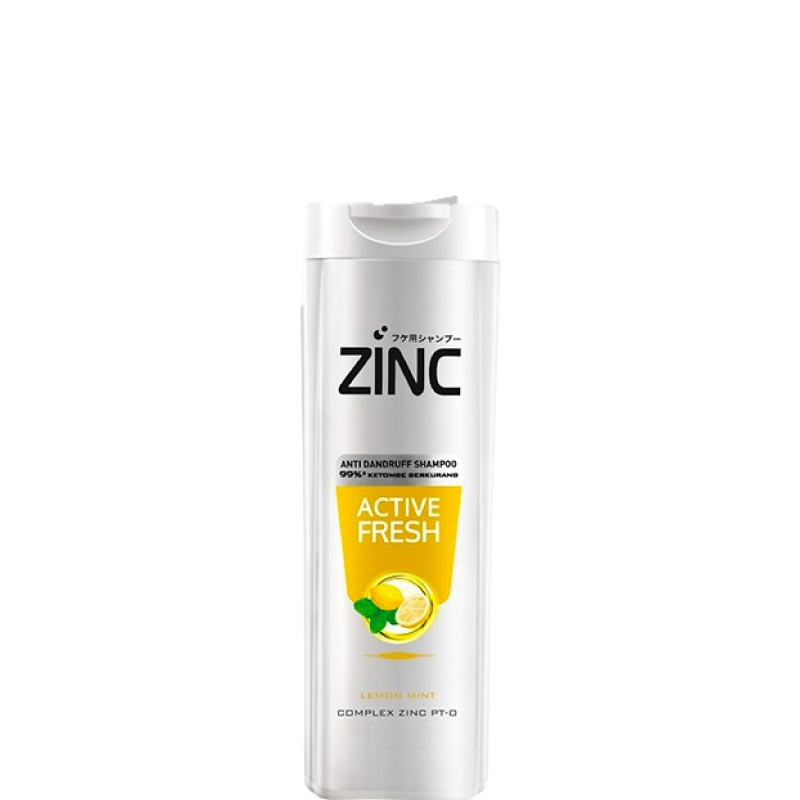 Jual Zinc Shampoo Active Fresh Botol 340 ml | Shopee Indonesia