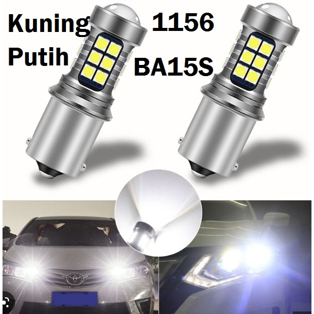 Jual Termurah Lampu LED 27 SMD Sein Sen sign Mobil 1156 py21w ba15s ...